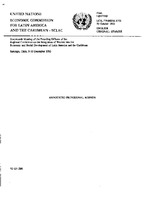 Annotated provisional agenda. Seventeenth Meeting of the Presiding ...